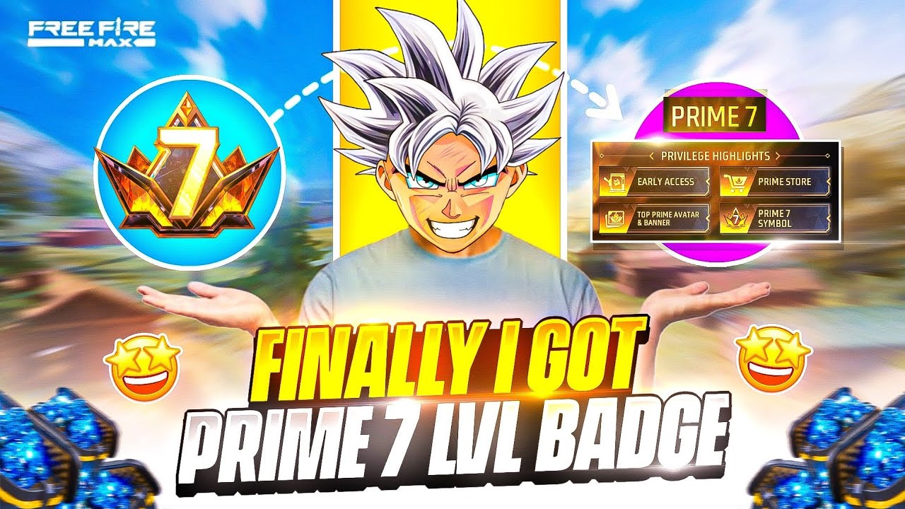 Converting My PRIME 6 To 7 LEVEL BADGE 💀 For FREE 💸 | By Playing Free ...