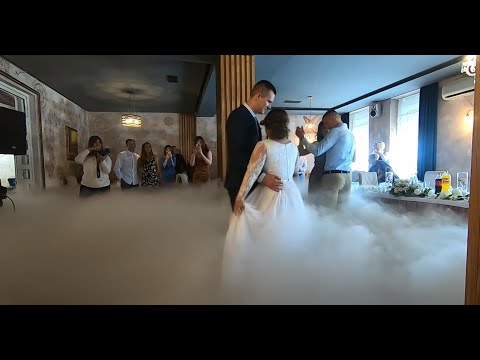 Prvi ples - podni dim - suvi led - restoran Romanov - Novi Sad - YouTube
