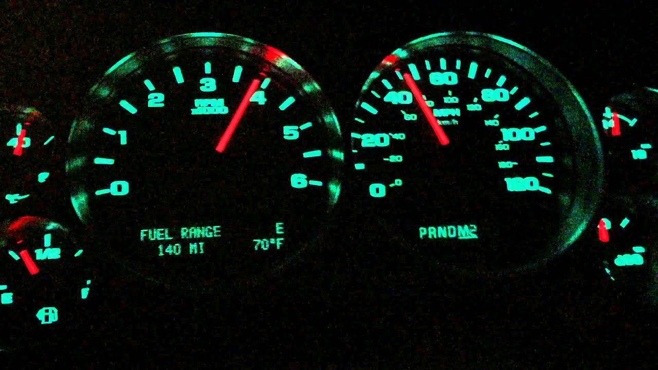 2011 Chevy Police Silverado 5.3 high output - YouTube