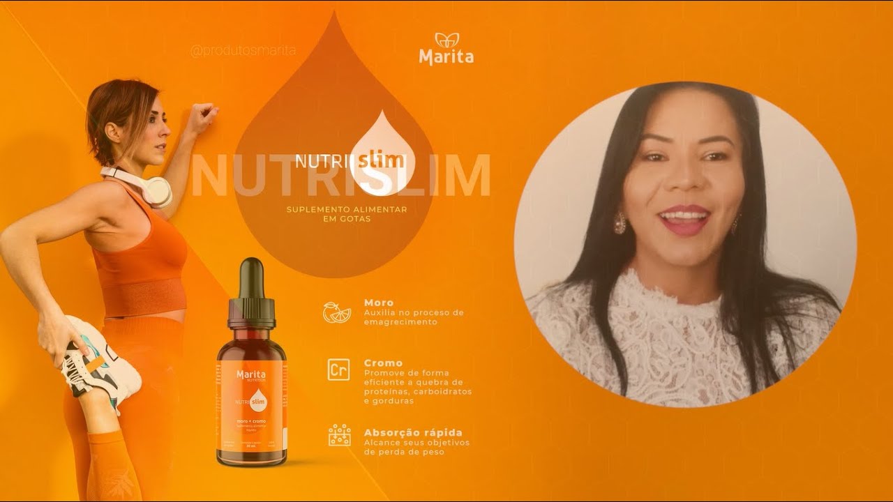 Suplemento Marita NutriSlim - Auxílio na perca de peso + compulsão alimentar - YouTube