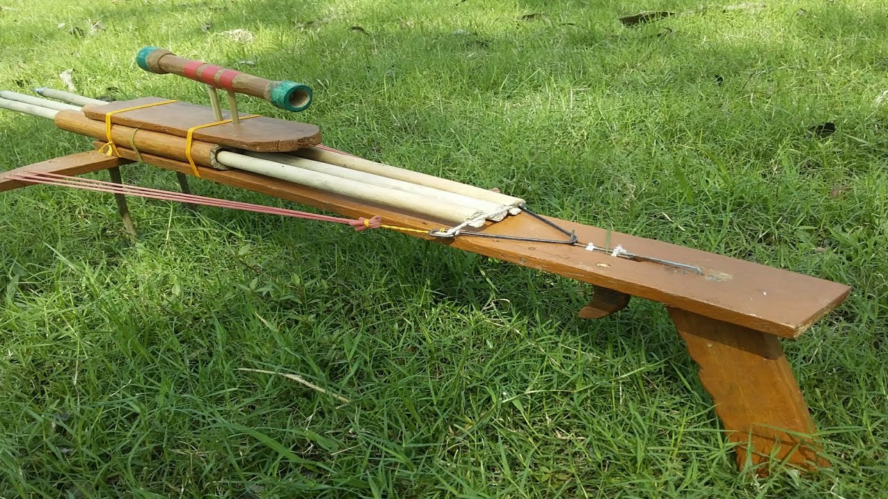 Unique Multiple Slingshot || Triple Arrow Gun || - YouTube