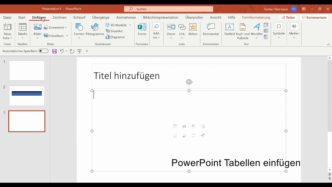 PowerPoint: Wie Sie Tabellen in PowerPoint-Folien erstellen oder ...