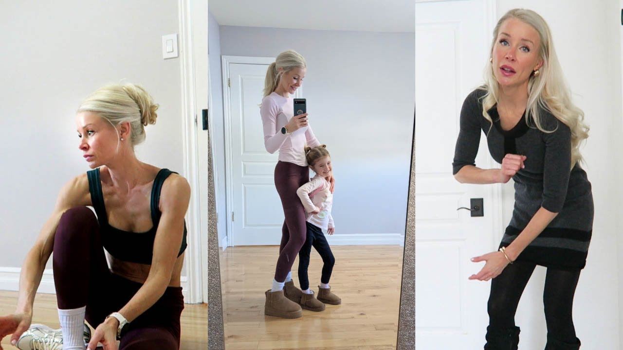 Working Out at Home, Crying at Therapy & a Beauty Hack - YouTube