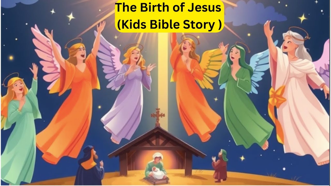 The Birth of Jesus (Kids Bible Story ) - YouTube