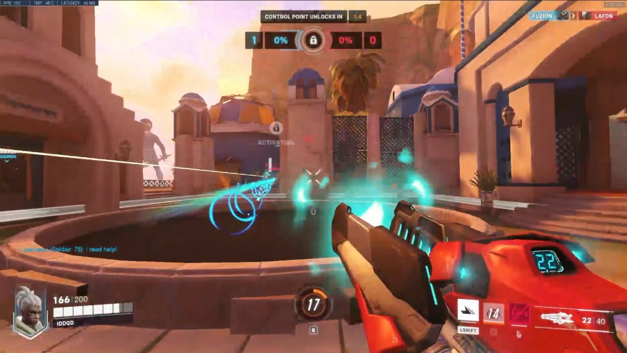 Overwatch 2 New DPS Hero Sojourn Gameplay By Human Aimbot IDDQD - YouTube