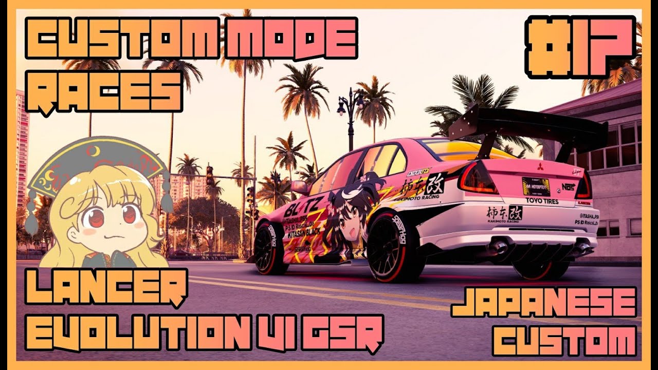 [The Crew: Motorfest] Custom Mode Races | Lancer Evolution VI GSR | #17 ...