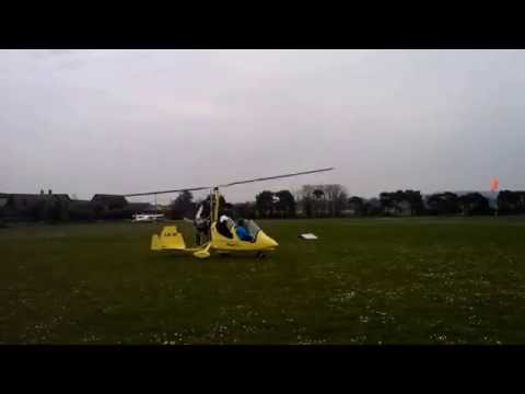 Gyroplane Take off & Landing - YouTube