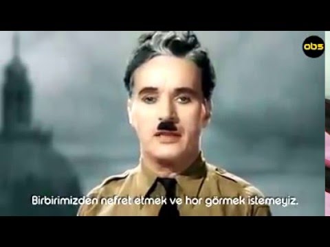 Charlie Chaplin'den insanlık dersi