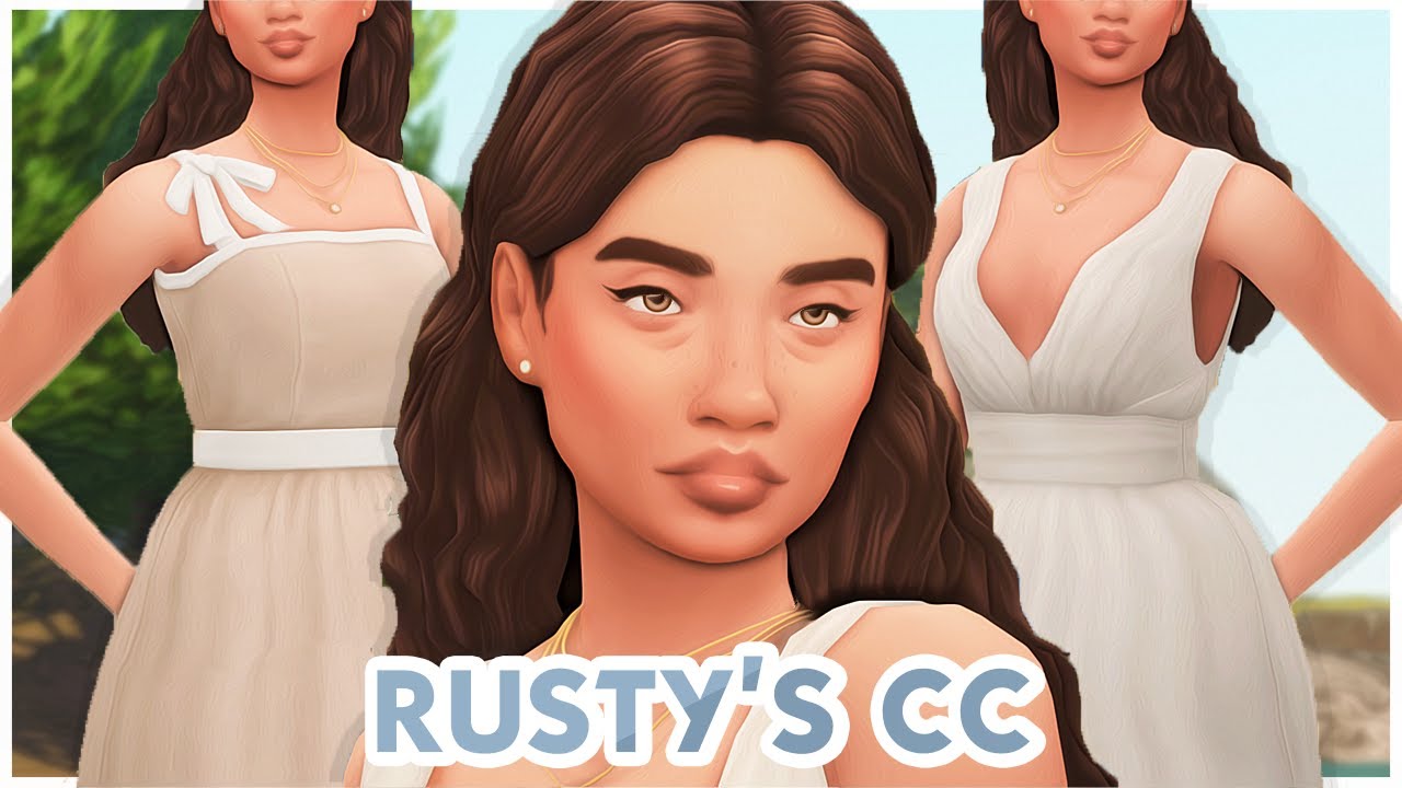 💙 RUSTY'S CC | The Sims 4 Maxis Match Custom Content Creator Showcase ...