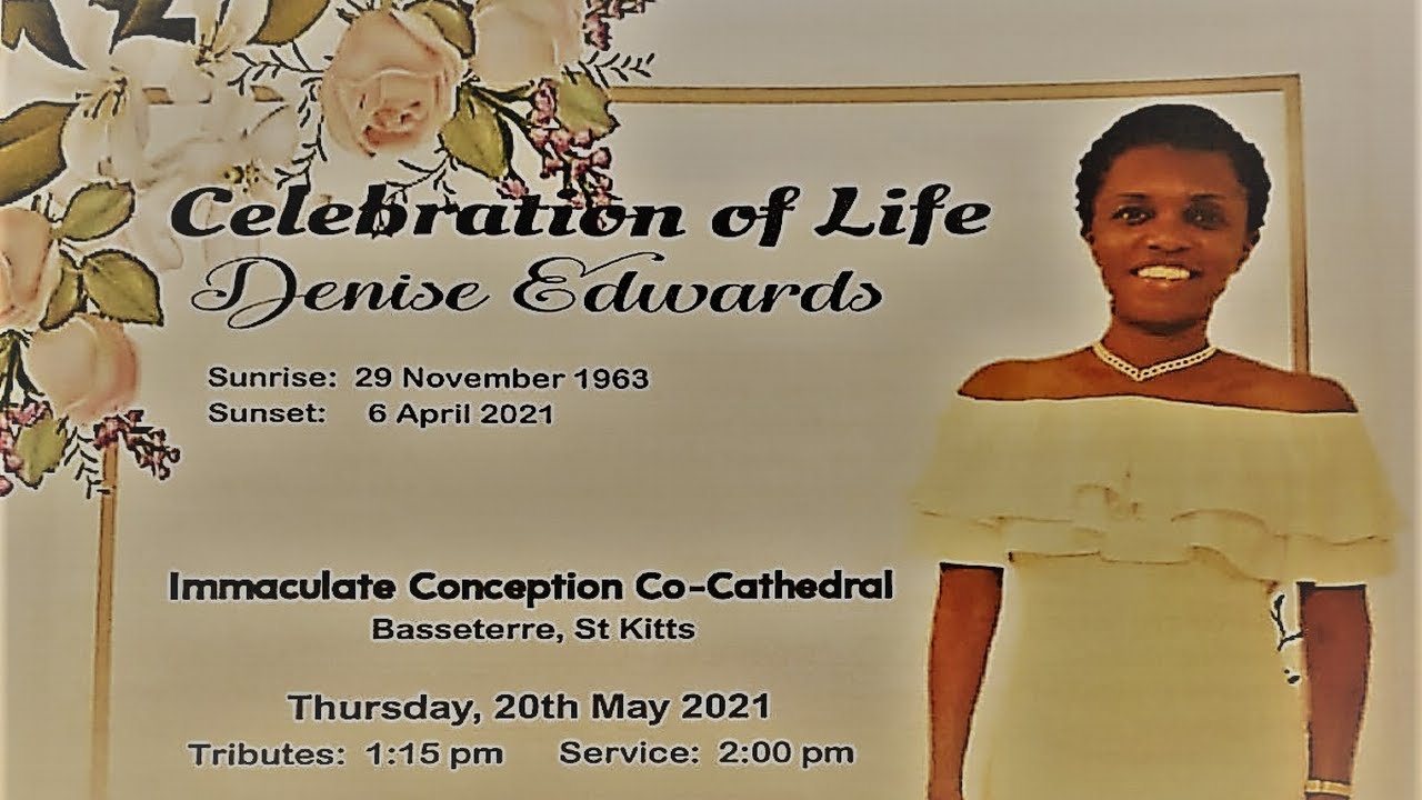 Celebrating the life of Denise Edwards LIVE! - YouTube