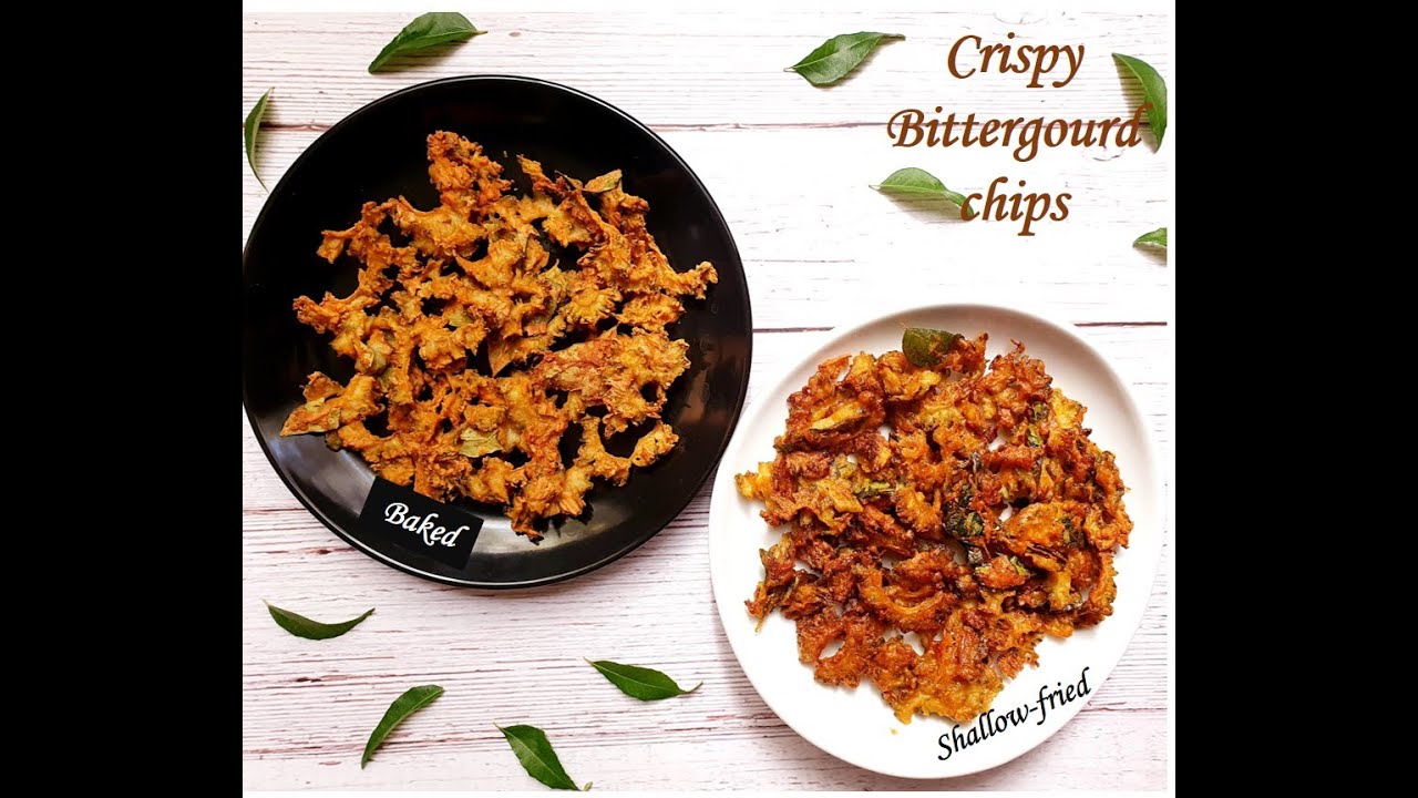 Crispy Bitter gourd | Pavakkai pakoda | Karela pakora | Kakarakaya ...