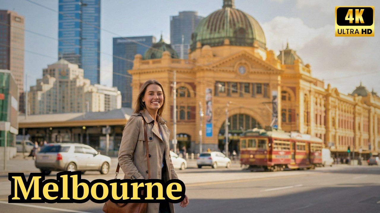 Stunning Walk of MELBOURNE Australia In 4K - YouTube