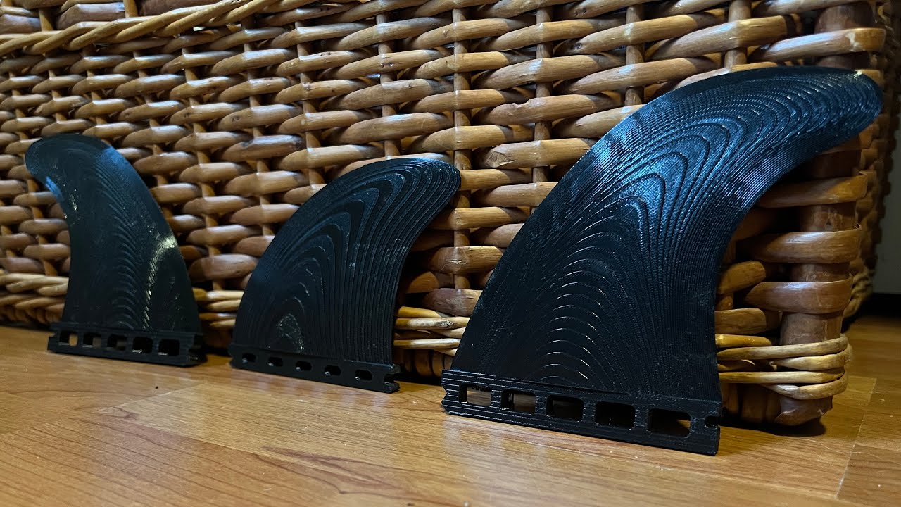 3d printed surfboard fins | How good can they get? - YouTube
