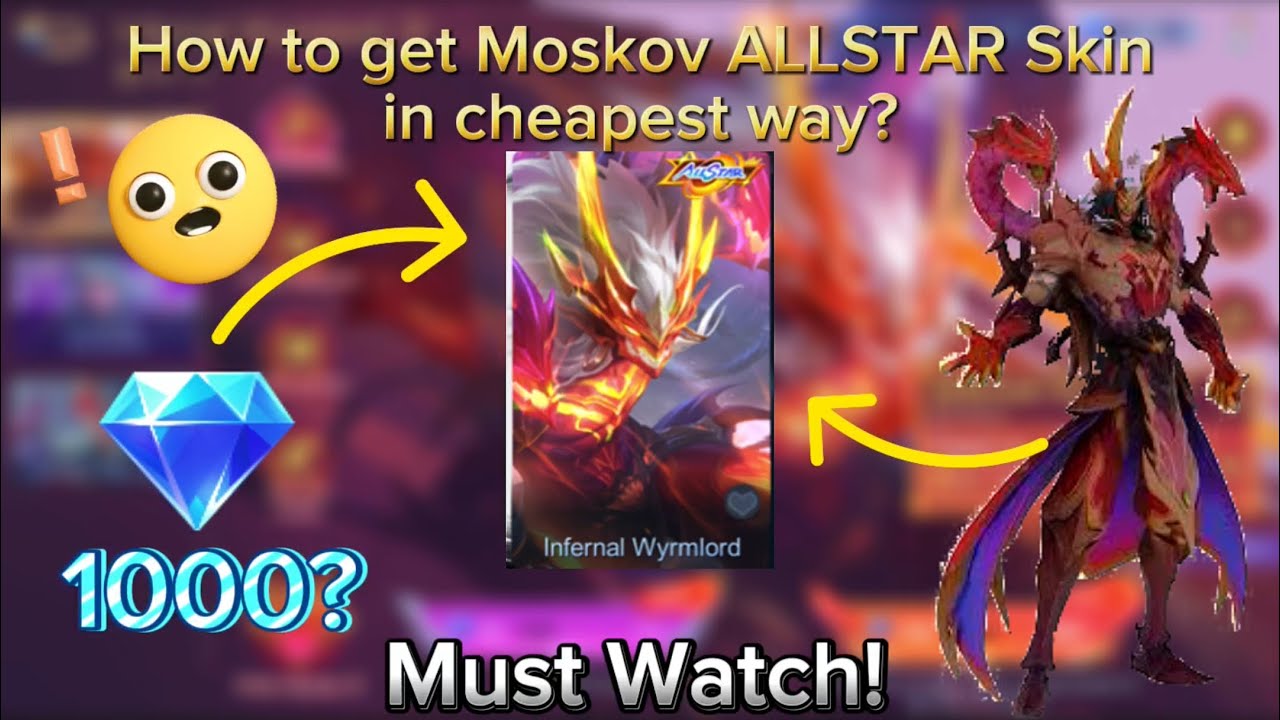 Here is the cheapest way to get Moskov “ALLSTAR SKIN” in the cheapest ...