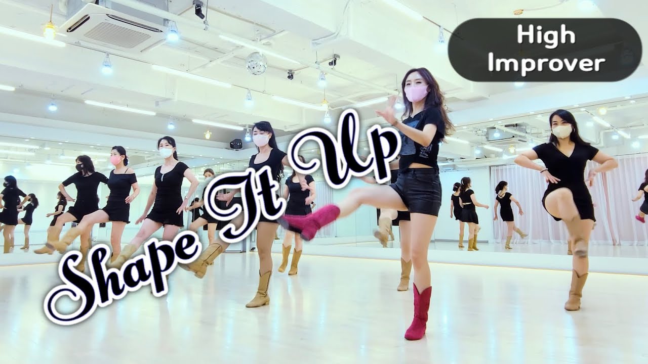 Shape It Up l High Improver Line Dance l 쉐이프 잇 업 라인댄스 l Dylan Rockoff l ...