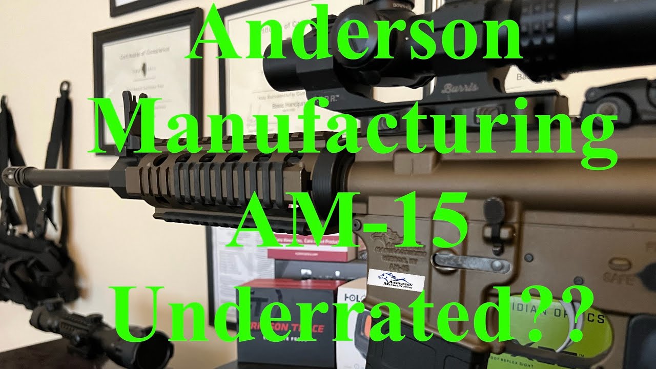 Anderson Manufacturing AR is it underrated - YouTube