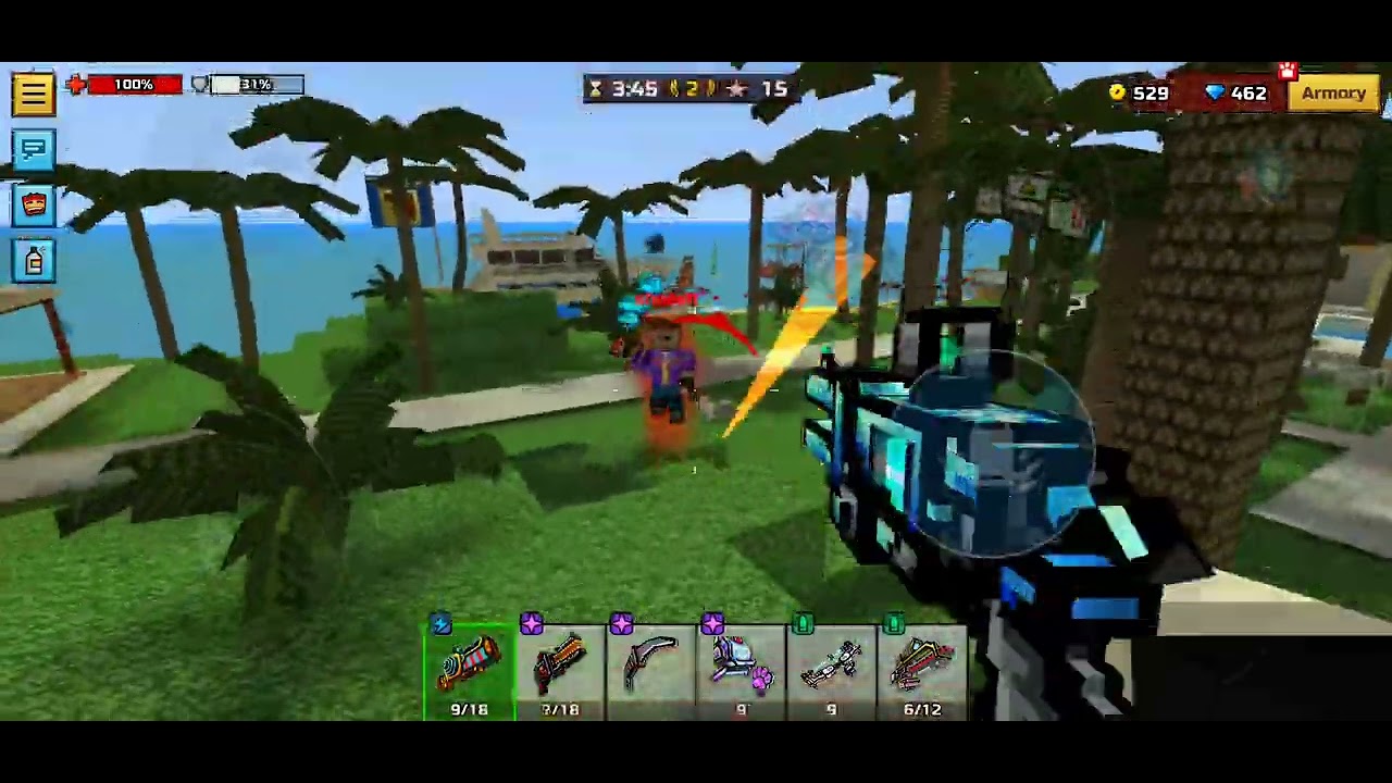 Pixel gun 3d gameplay - YouTube