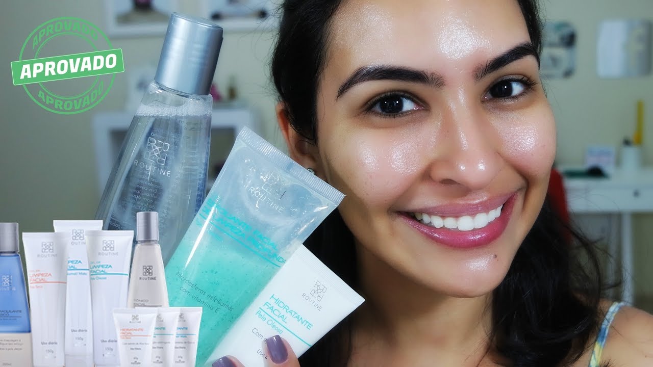 CUIDADOS COM A PELE - LINHA ROUTINE HINODE - YouTube