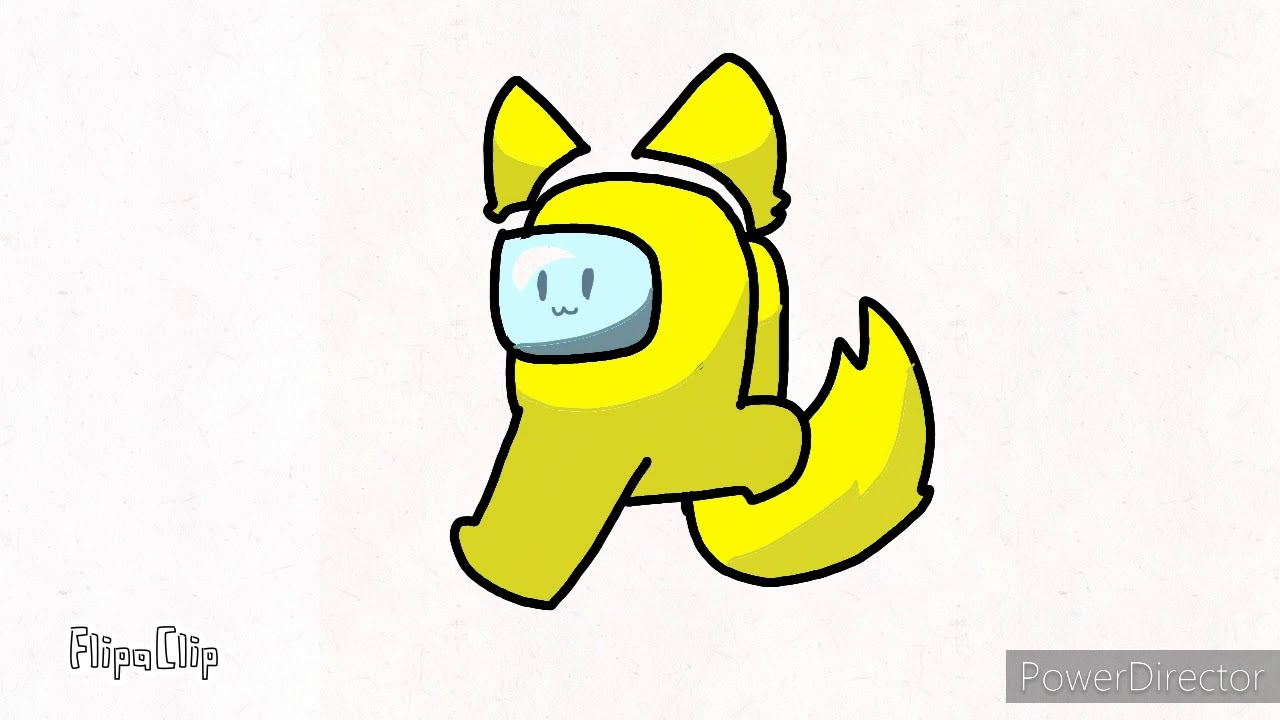 I tried to make an among us walk cycle (remake) - YouTube