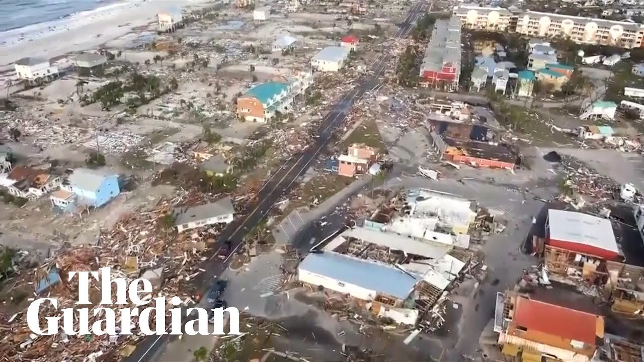 Hurricane Michael: footage shows devastation in Florida's Mexico Beach ...