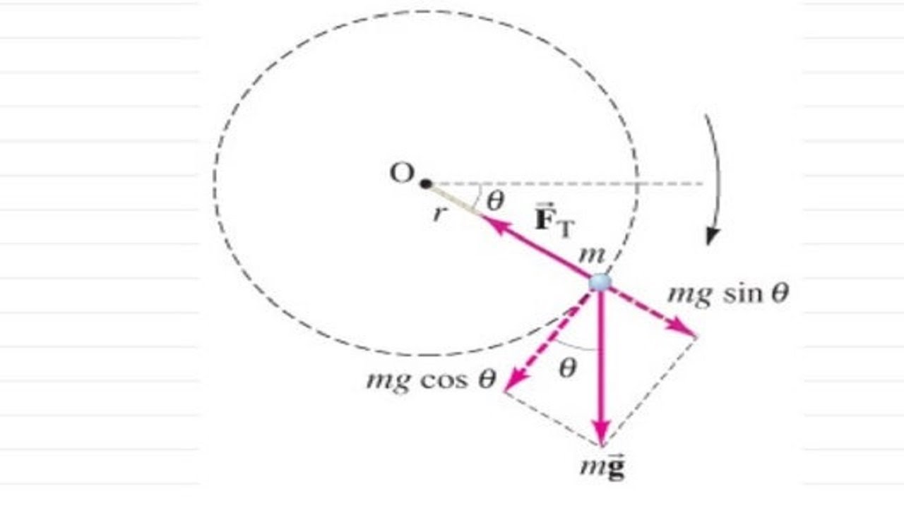 A Vertical Ball in Non Uniform Circular Motion - YouTube