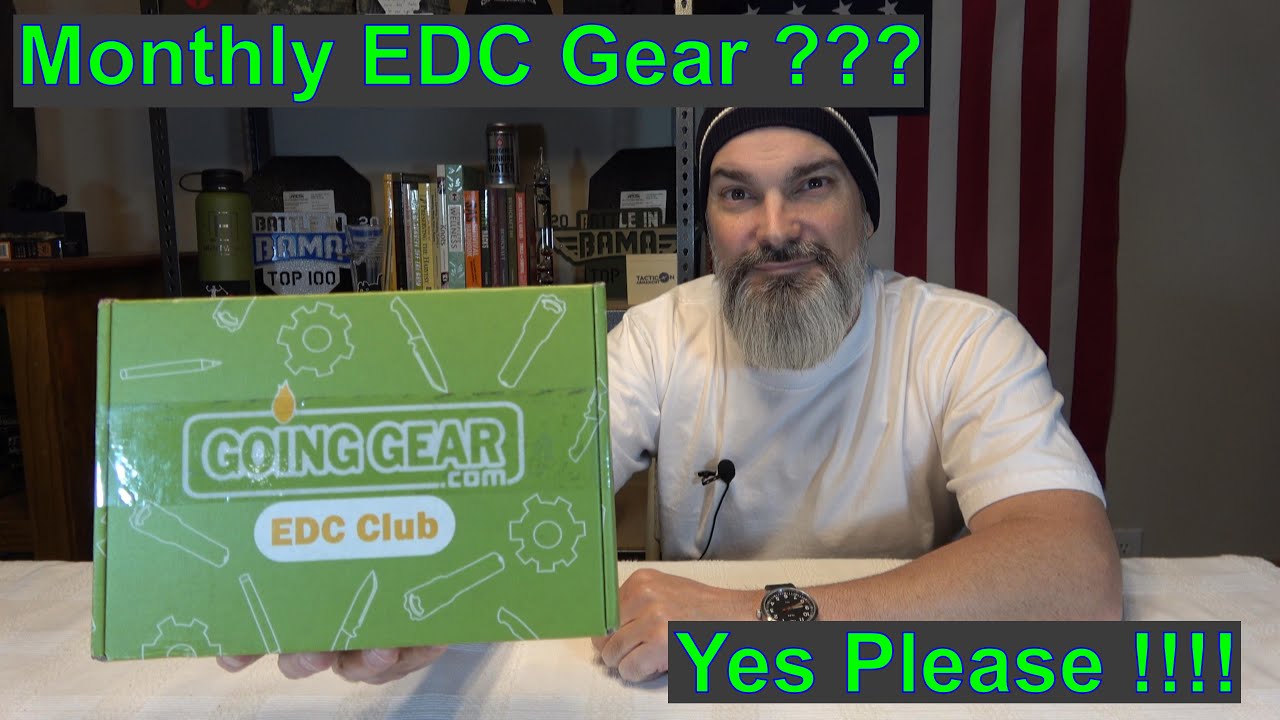 Monthly EDC Club Subscription Box from Going Gear !!!!!! - YouTube