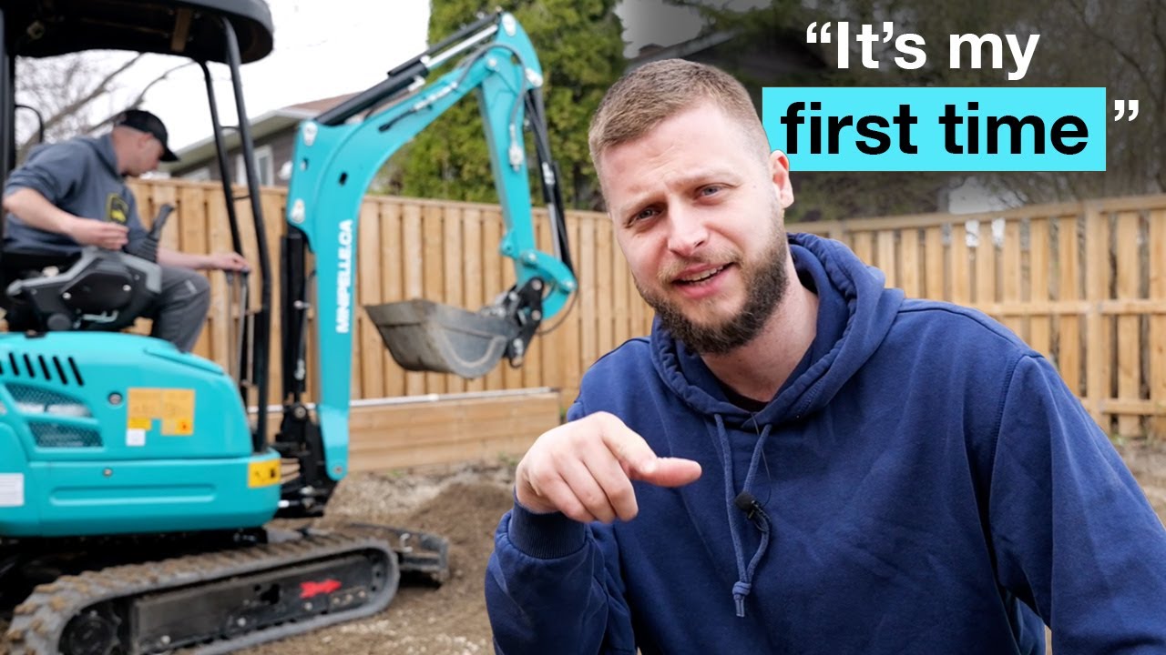 How to Operate a Mini-Excavator in 3 Hours - YouTube