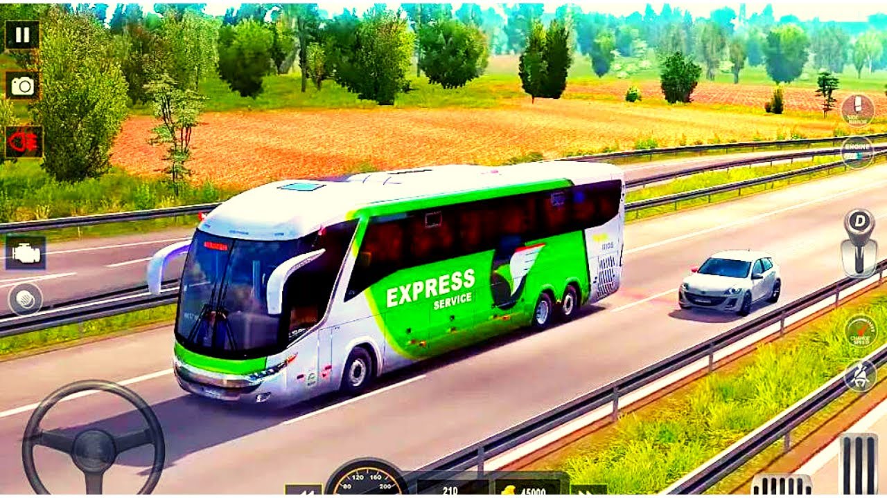 Bus Games | Euro Coach Bus Simulator 3D | Crazy Games - YouTube