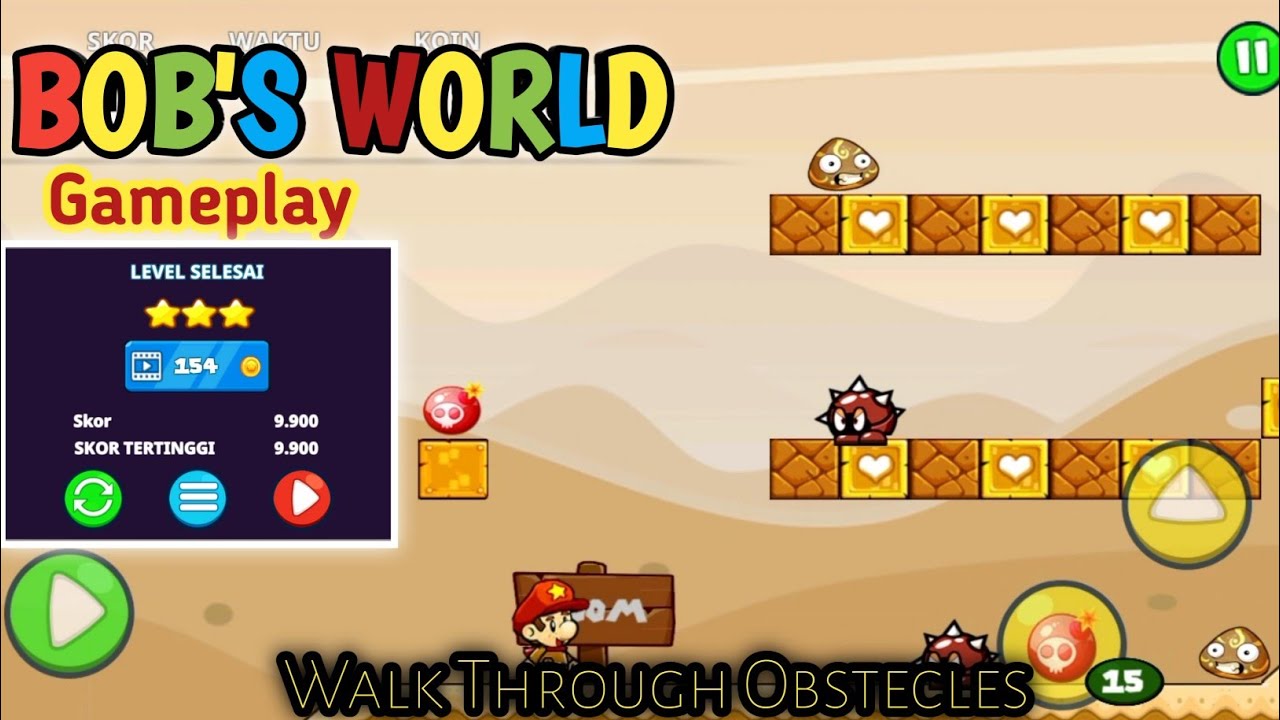 Bob's World Game Level 55 | Gameplay Walkthrough - YouTube