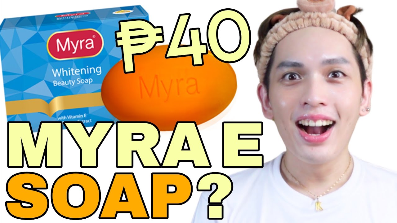 MYRA E SOAP NA 40 PESOS LANG? PAMPAPUTI AT FOR PIMPLES? HONEST REVIEW | SIR LAWRENCE - YouTube