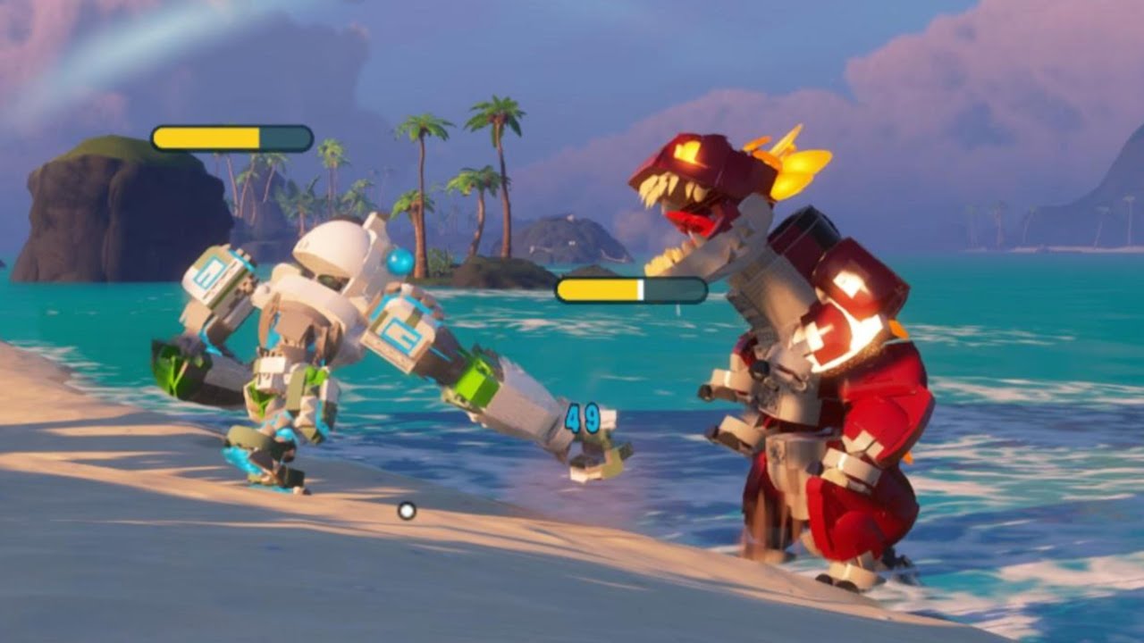 Lego Fortnite - Klombo vs Golems - YouTube