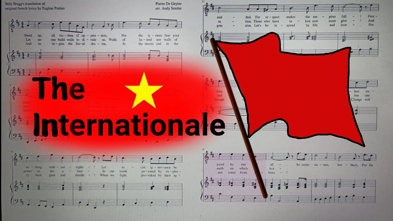 The Internationale | Choir and Piano version - YouTube