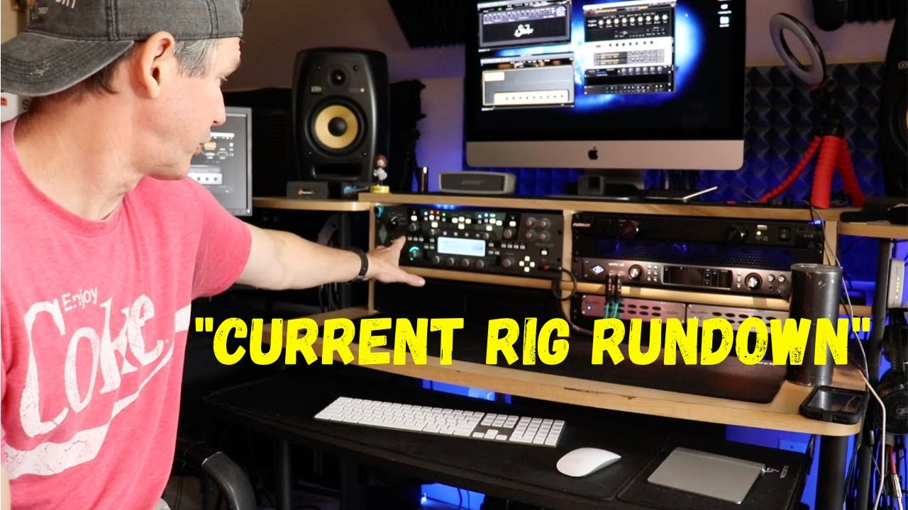 My Current "Recording Rig Rundown" For Guitar - YouTube
