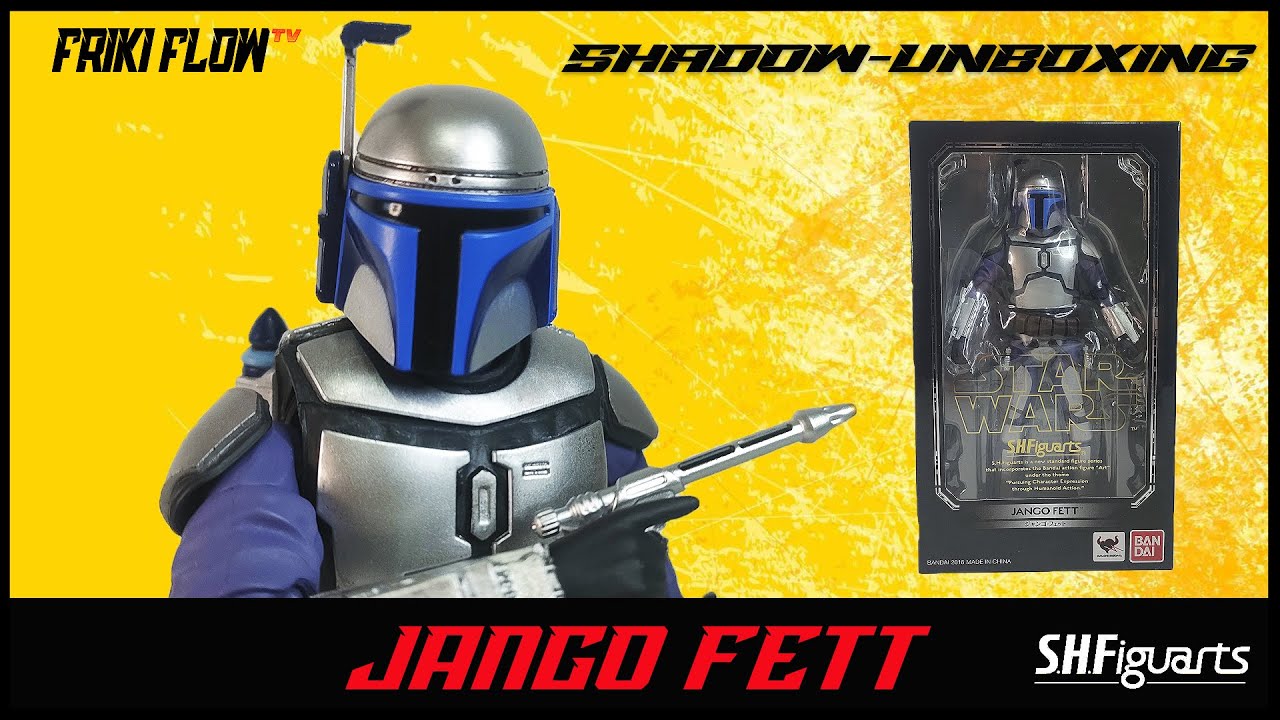Jango Fett SHADOW-UNBOXING #starwars #actionfigures #shfiguarts - YouTube