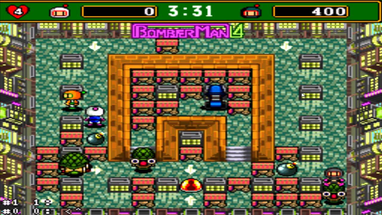 Super BomberMan 4 Multiplayer - Game Over! - YouTube