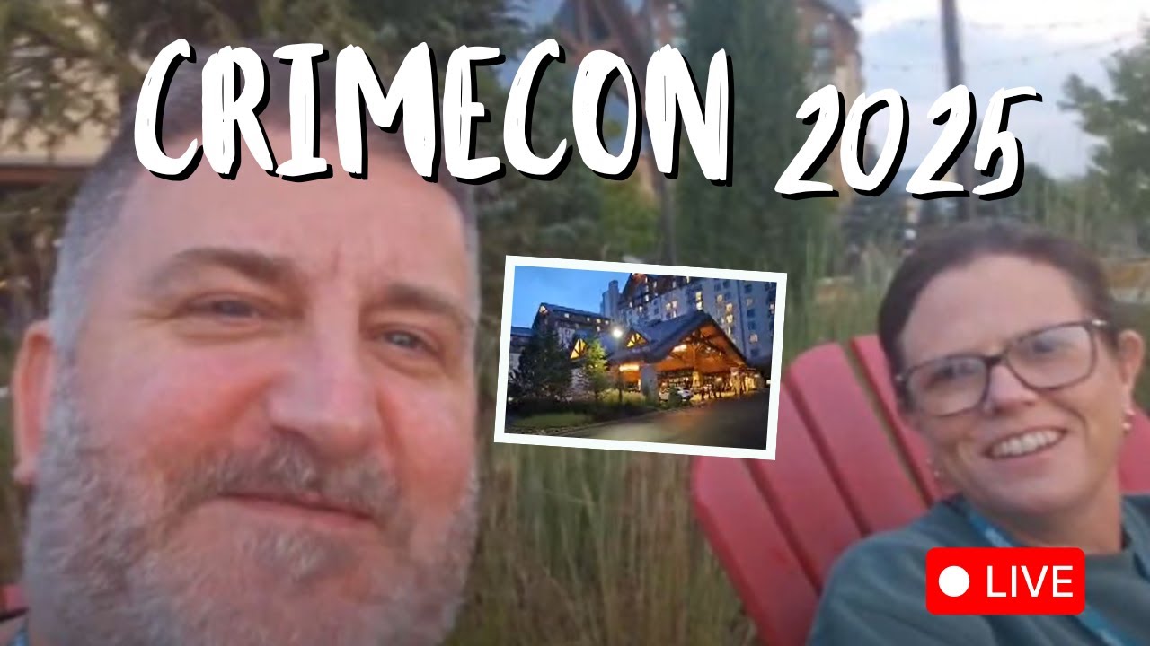 Ryan And Jen LIVE at CrimeCon 2025! Let's Talk True Crime - YouTube