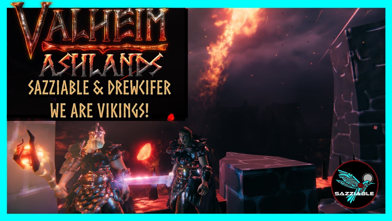 🔴 LIVE - Valheim - Need More Flametal! Ashlands! With @drewcifer0 - YouTube