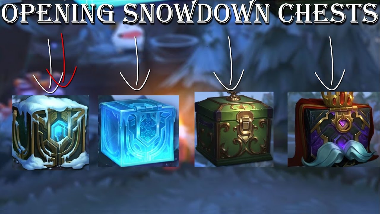 Opening Snowdown Chests + Star Guardian Poppy - YouTube