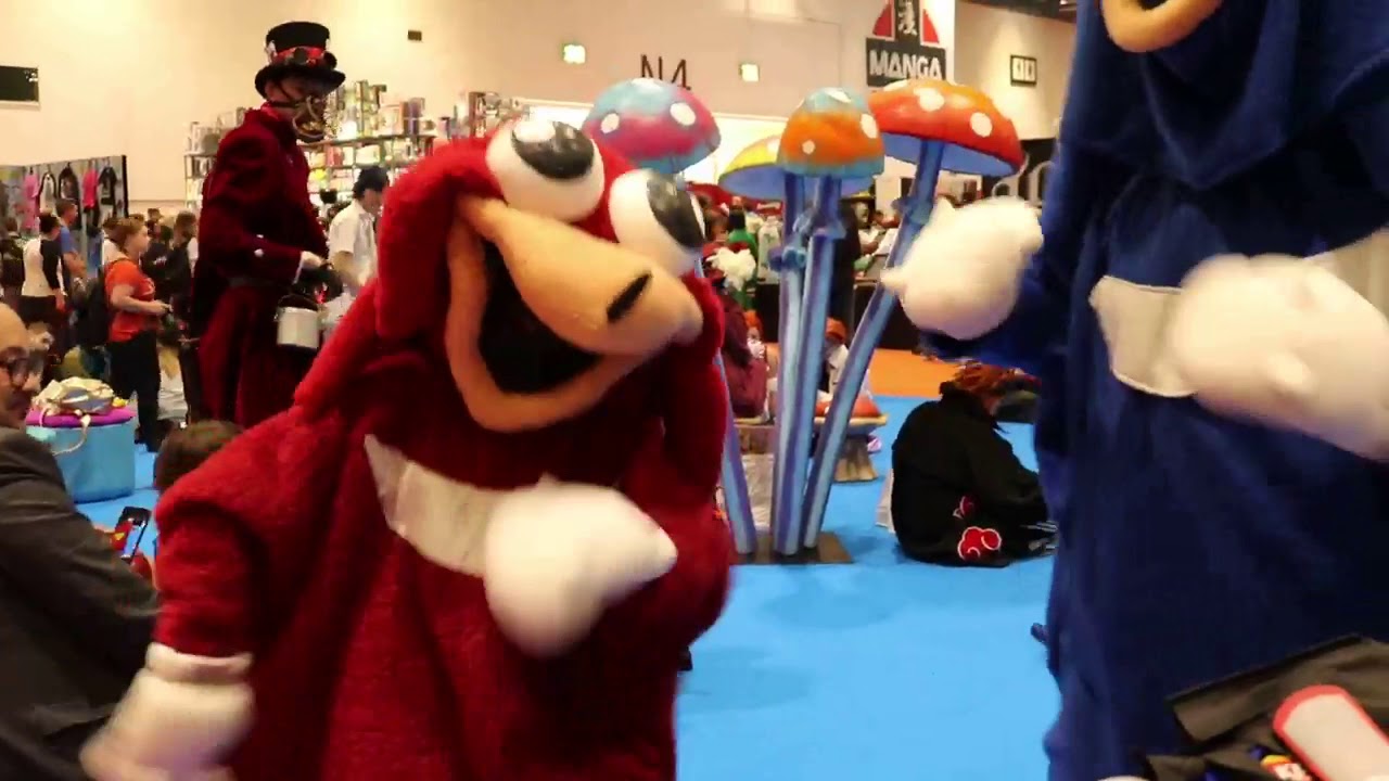 Finding Da Wae at comic con London 2018 - YouTube