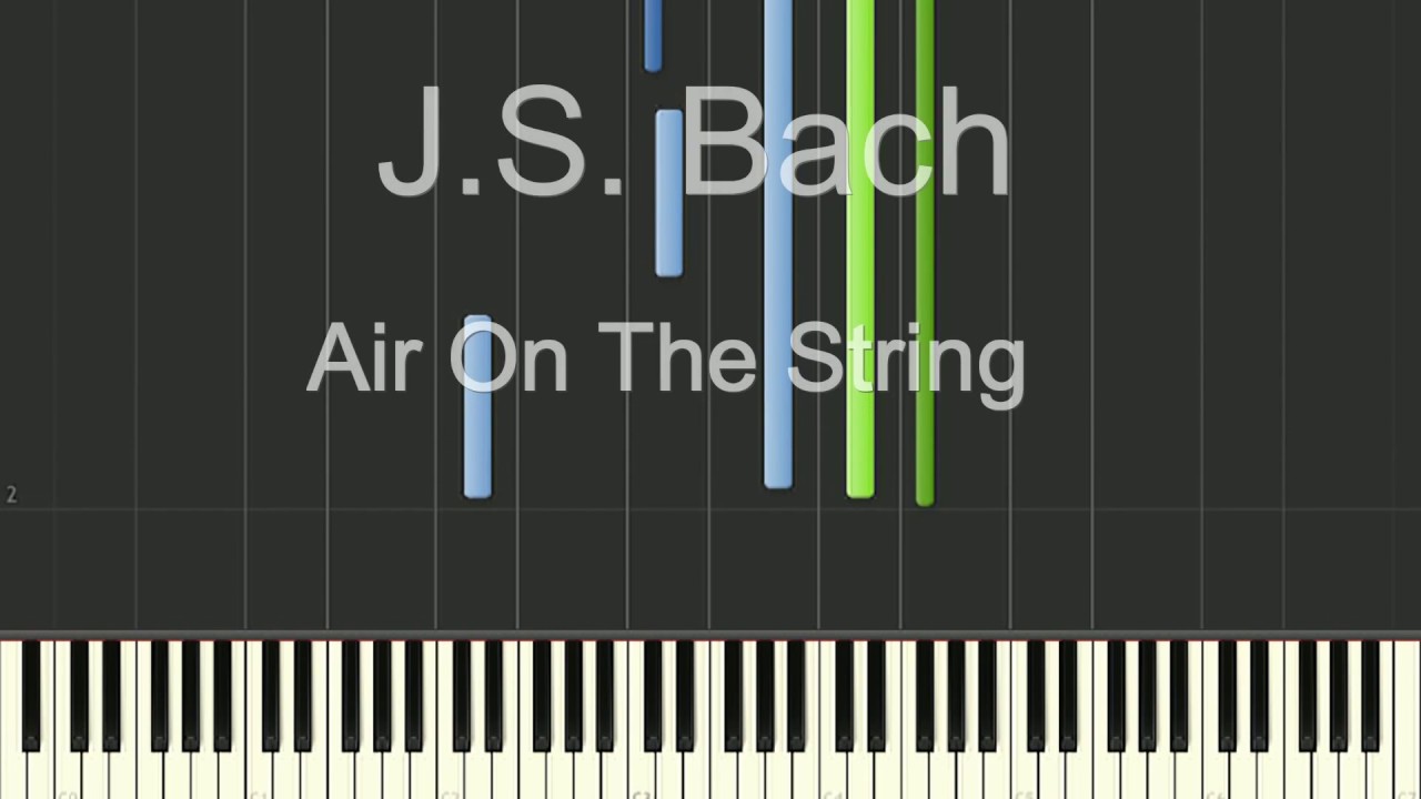J S Bach Air On The String - YouTube