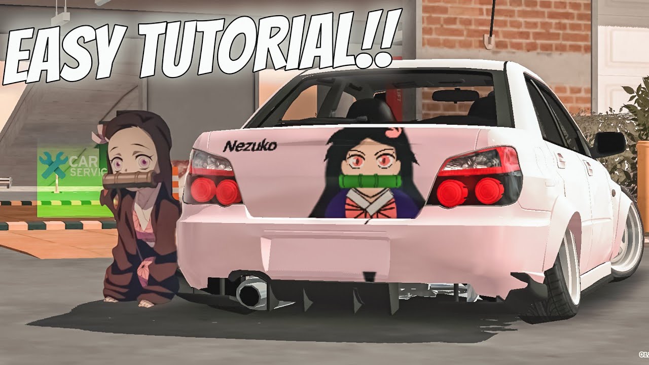Nezuko Kamado Anime Design Tutorial | Easy Tutorial | Car Parking ...