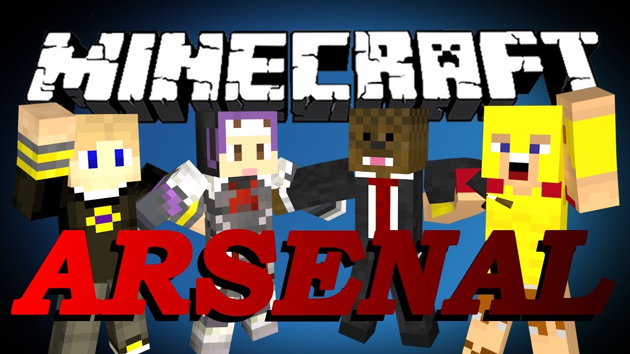 Minecraft Arsenal Minigame w/ SetoSorcerer, GoldSolace, and Palmerater ...