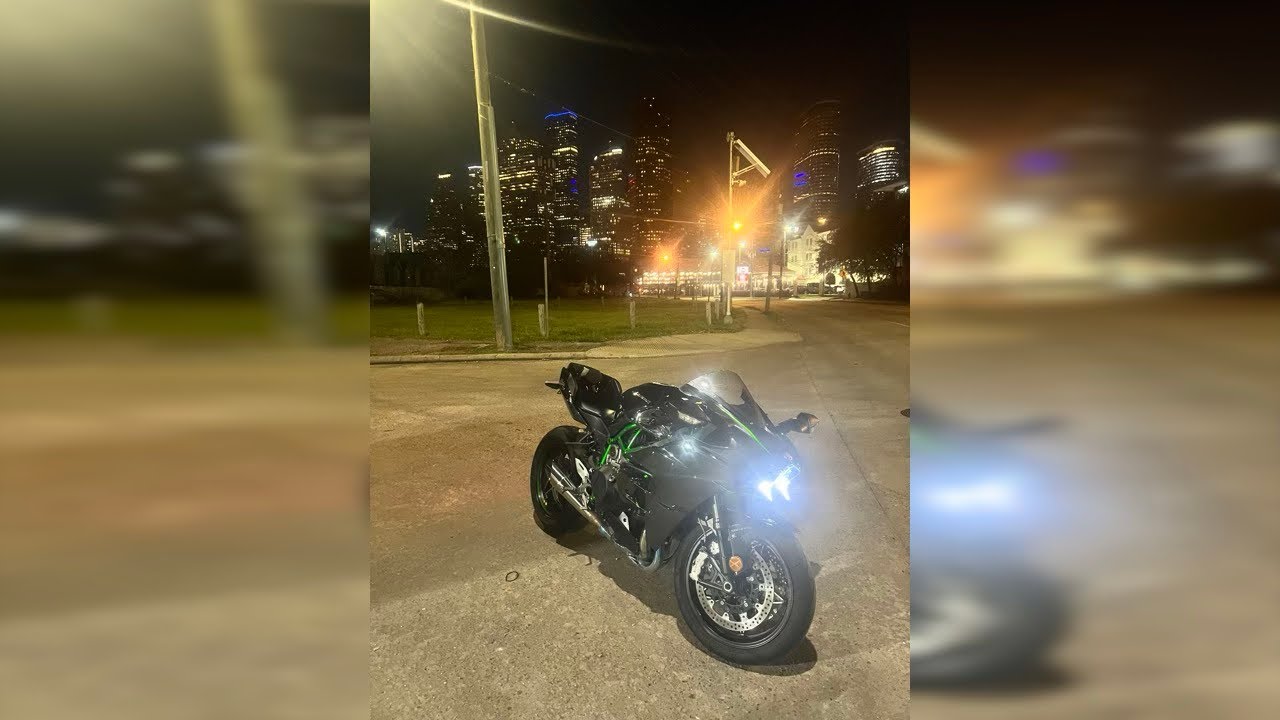 Supercharged Symphony - Ninja H2 Night Ride & Exhaust Sounds! - YouTube