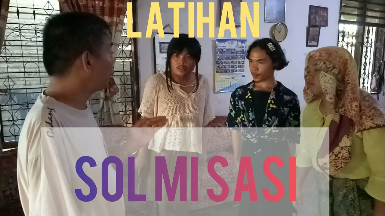 LATIHAN SOLMISASI II HALAK EDA CHANNEL - YouTube