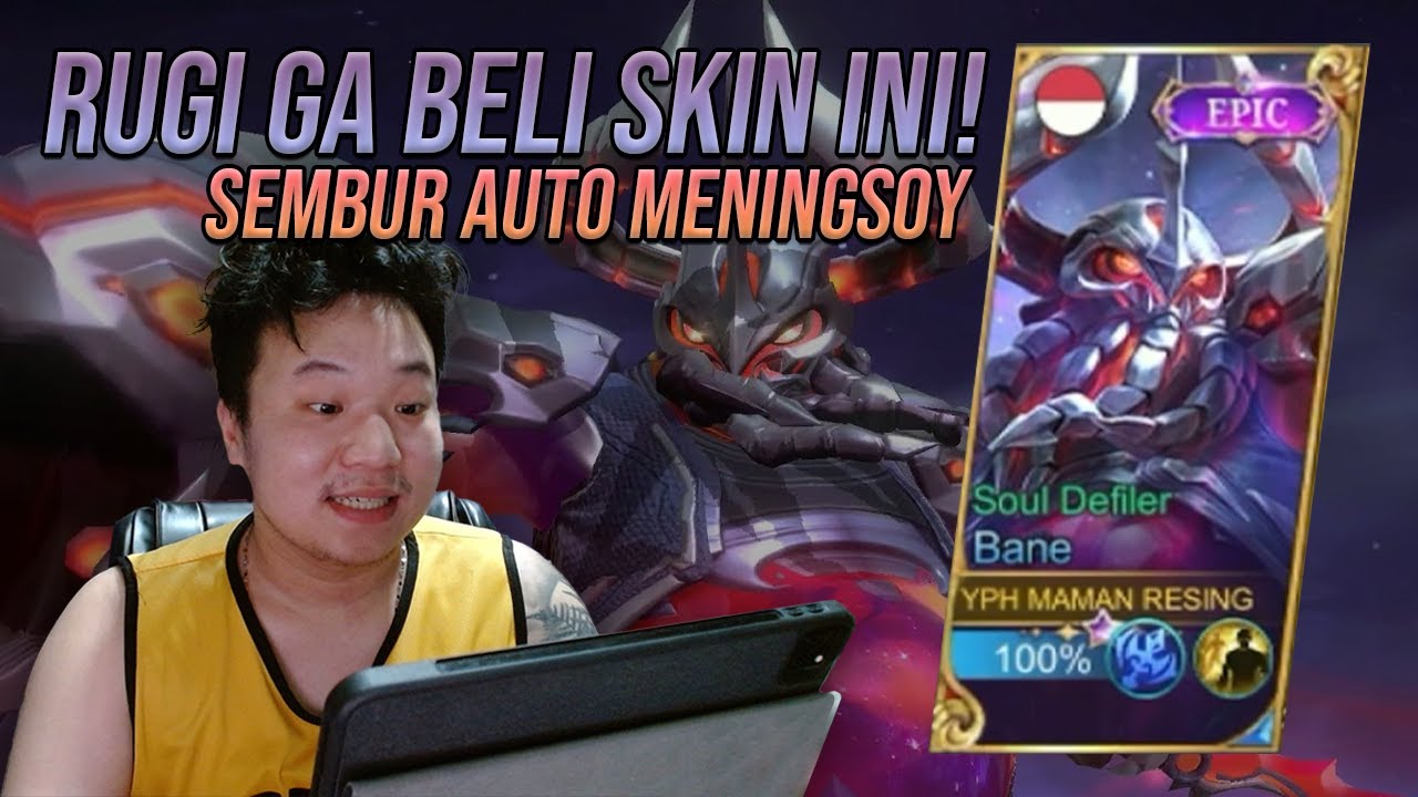 REVIEW SKIN BANE EPIC HARGA GAK SAMPE 1 JUTA? KUALITAS NYA UDAH GAUSA ...