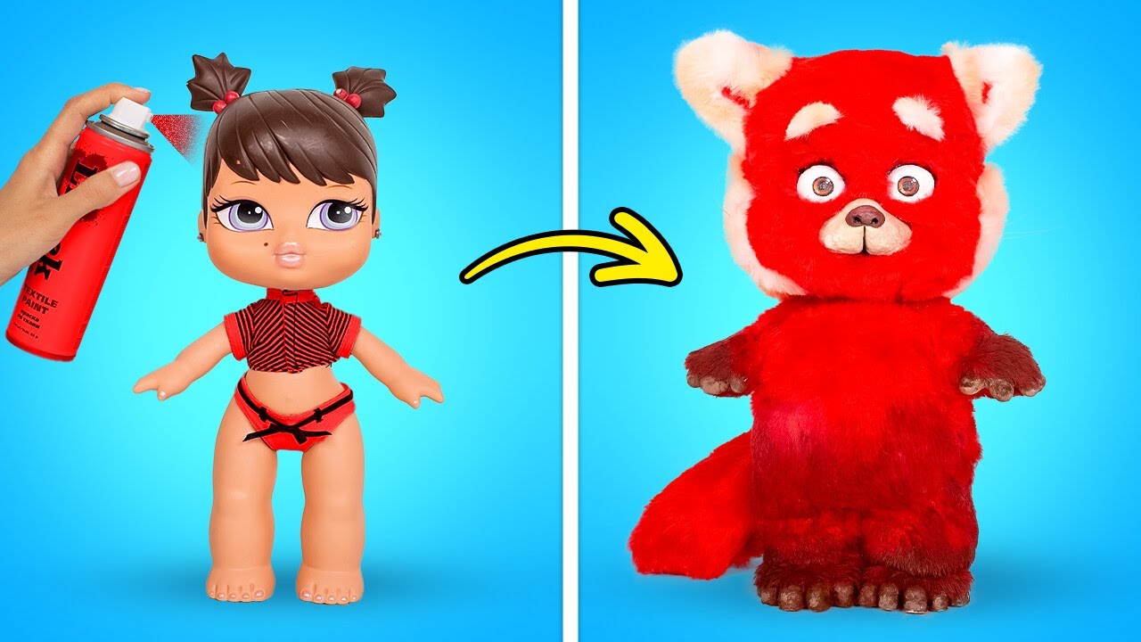 3 Awesome Doll Transformation Ideas - YouTube