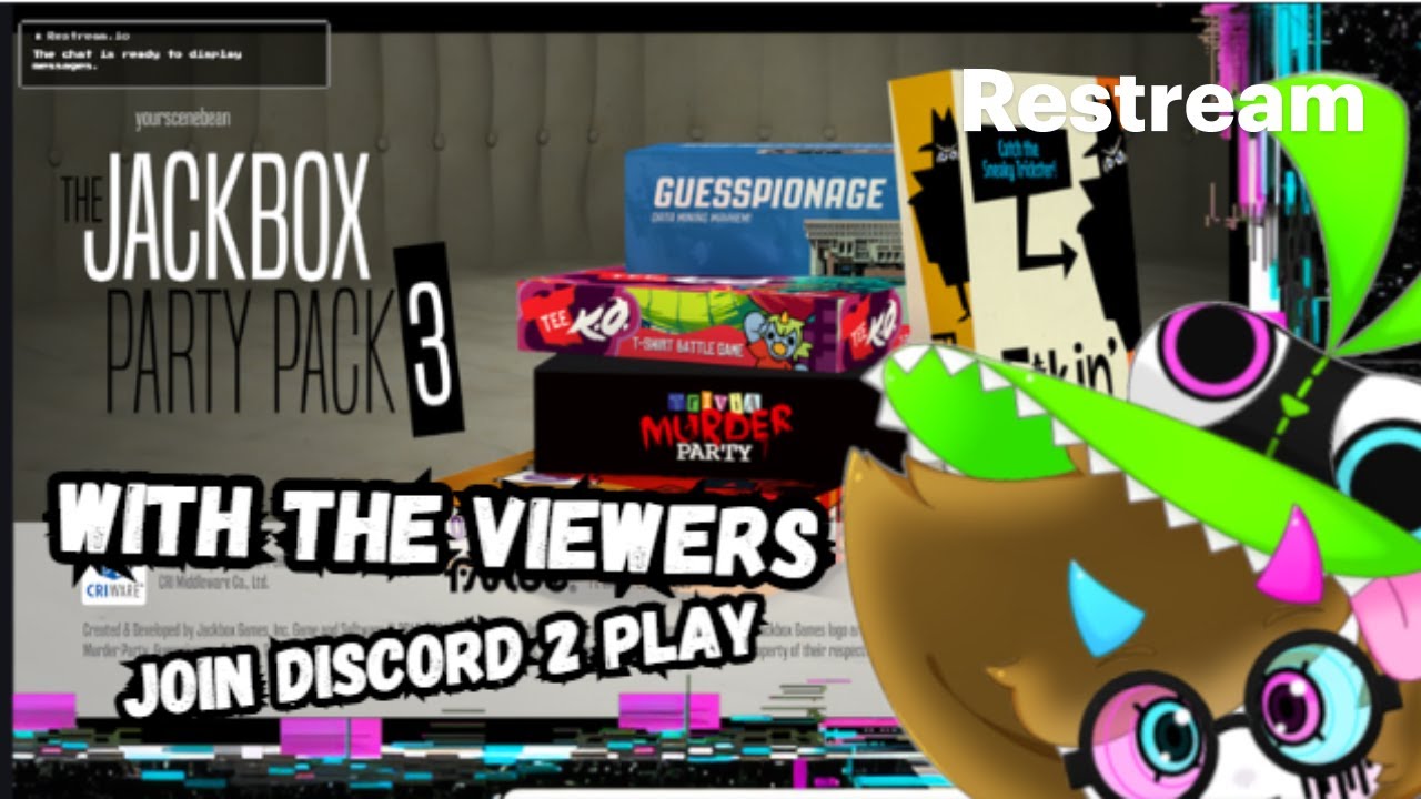 MY VIEWERS PLAY JACKBOX?! // join discord to play! - YouTube