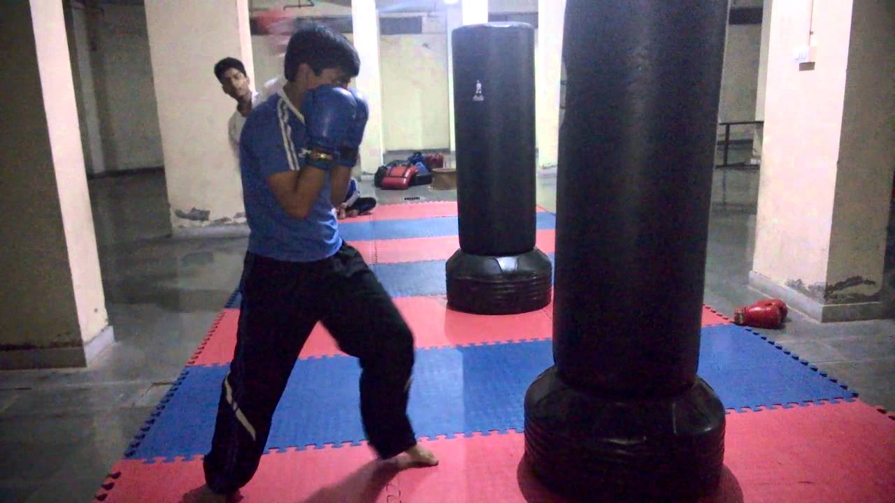 Standing Flexible Bag Training - YouTube
