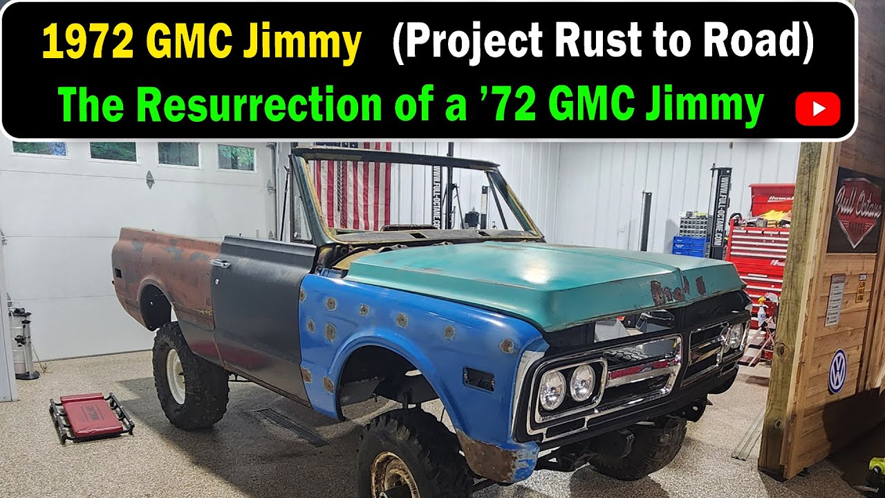 1972 GMC Jimmy / Blazer RestoMod Project — “From Rust to Road” - YouTube