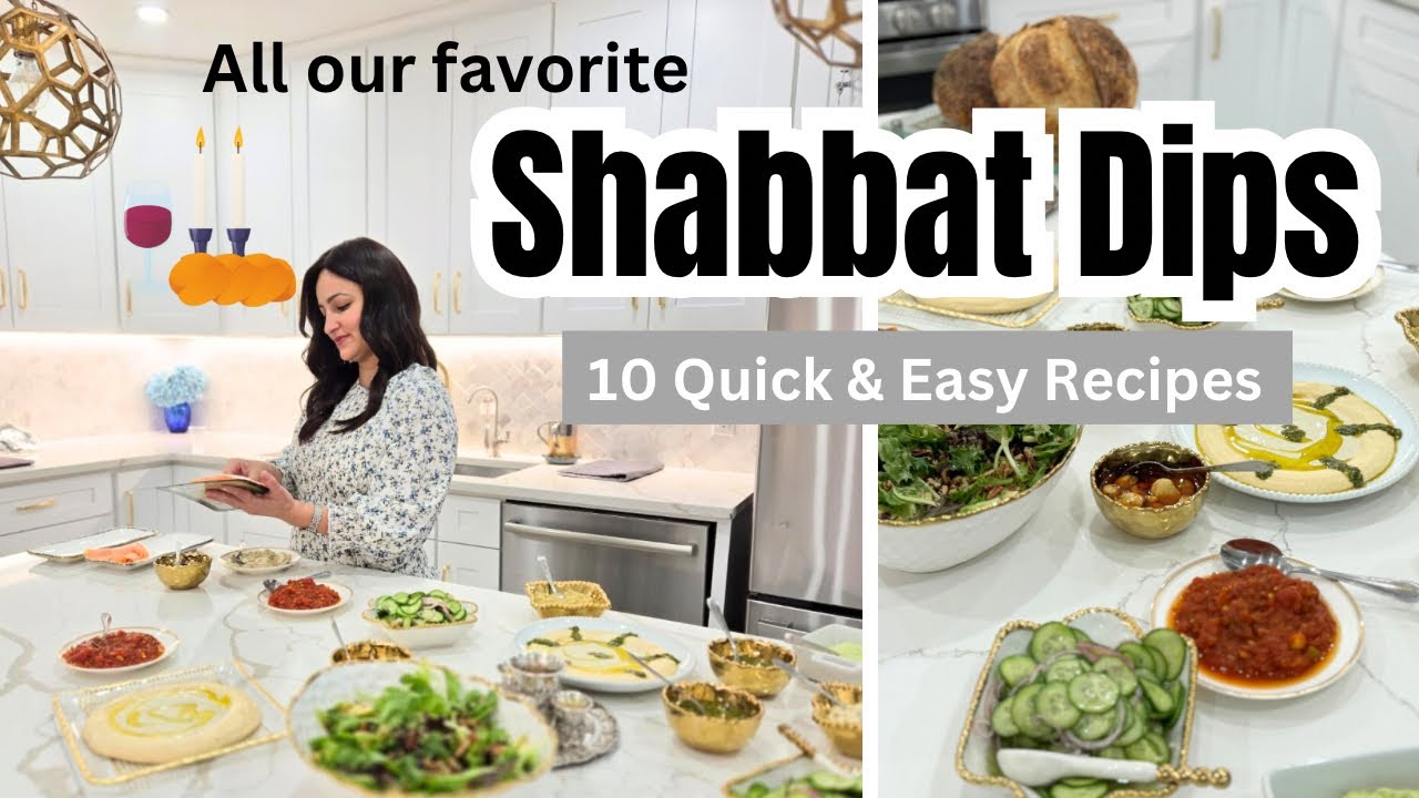 10 Delicious Shabbat & Jewish Holiday Dips | Easy, Quick & Delicious ...